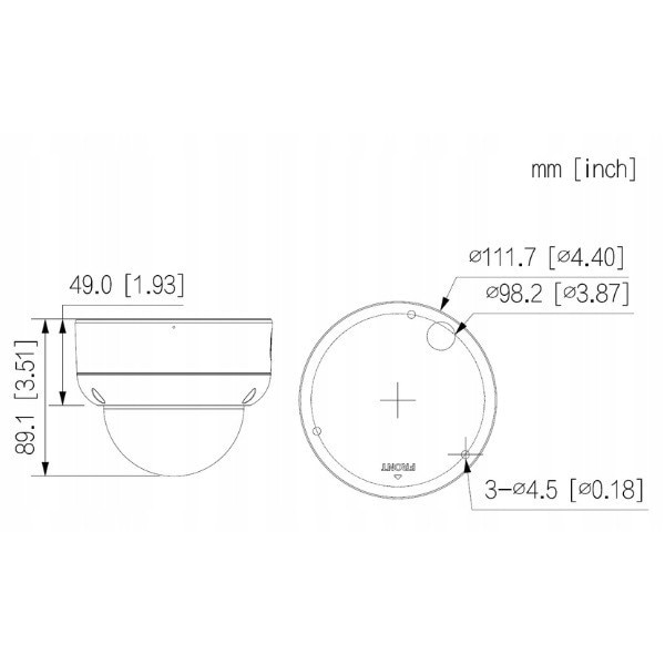 Камера IP Dahua WizSense 8MP Dual Light антивандална - eMAG.bg