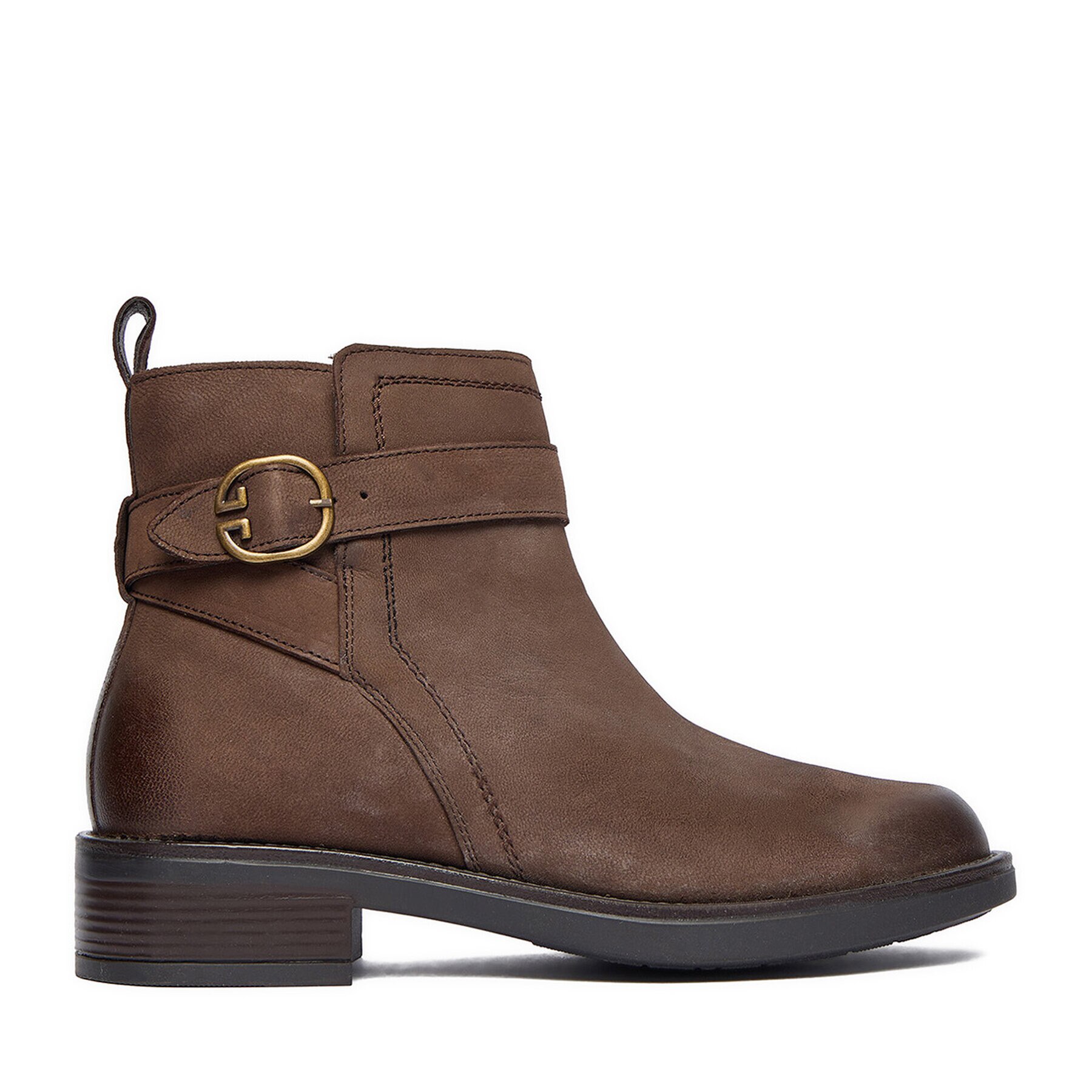Botine dama Lasocki, piele naturala, maro, 37 EU - eMAG.ro