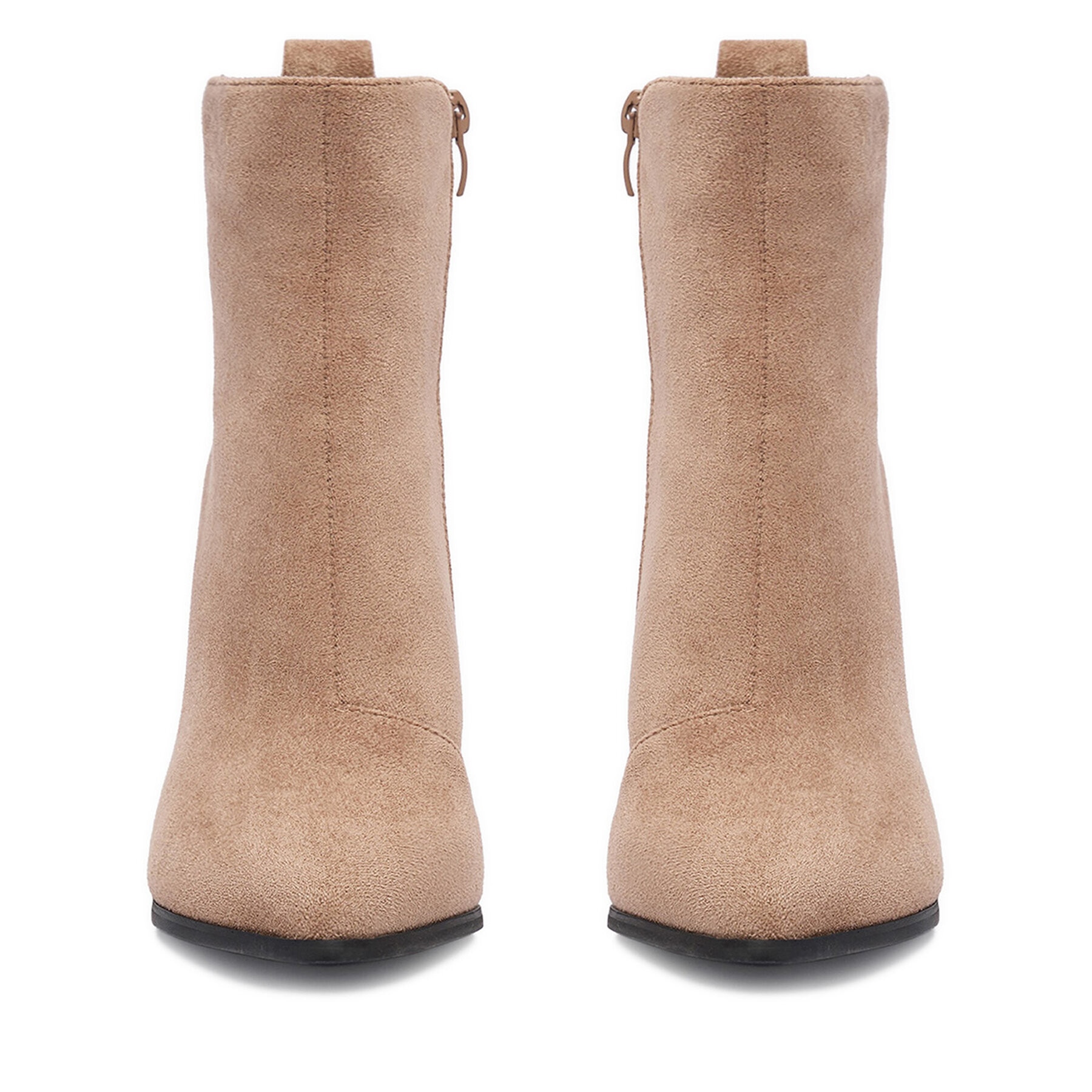 Botine dama E-5133-6, DeeZee, Textil, Bej, 40 EU - eMAG.ro