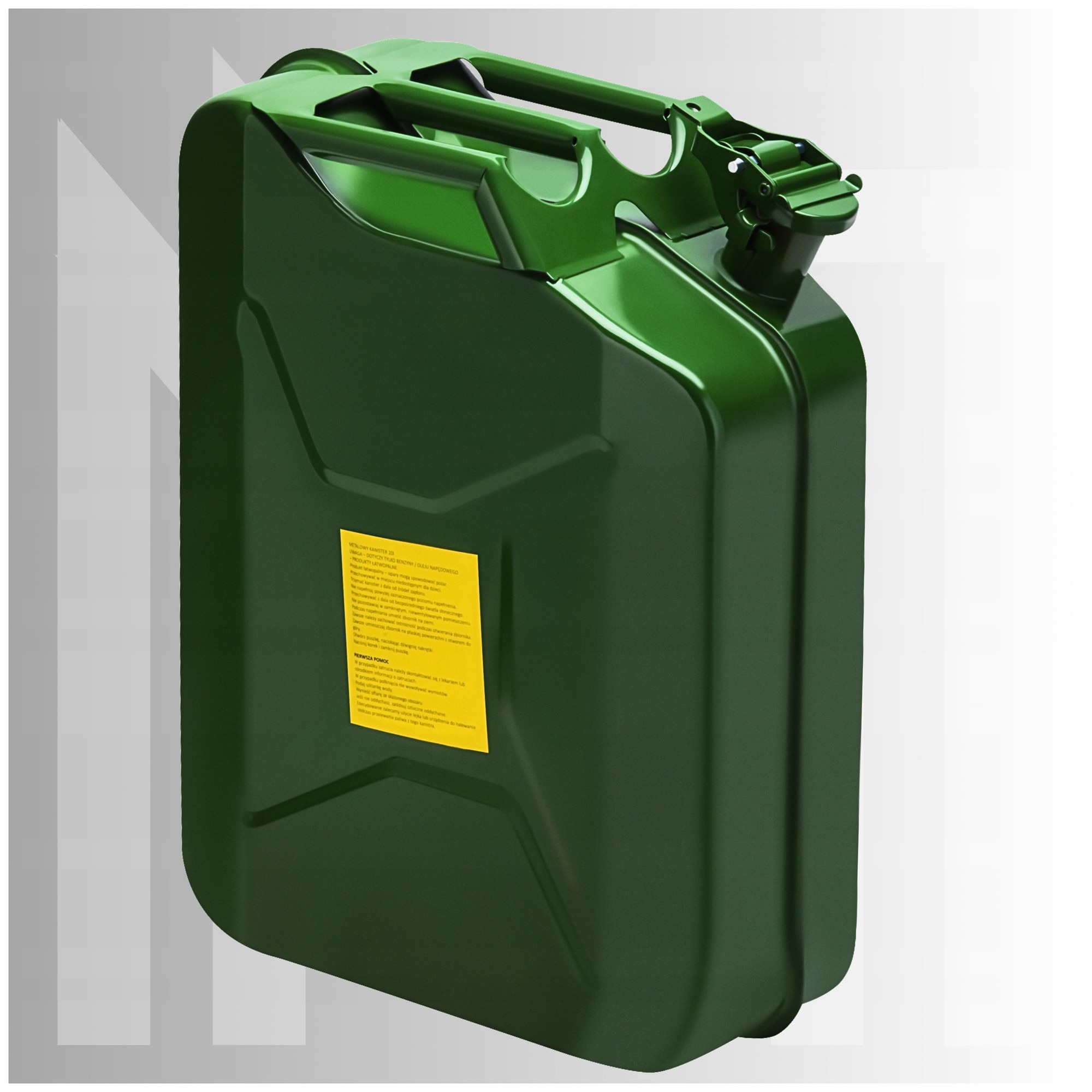 Canistra metalica 20L Kraft&Dele, rezistent la coroziune, pentru ...