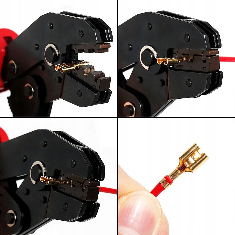 Cleste de sertizat automat SN-48B, 600 conectori, 2,8mm, 4,8mm, 6,3mm ...
