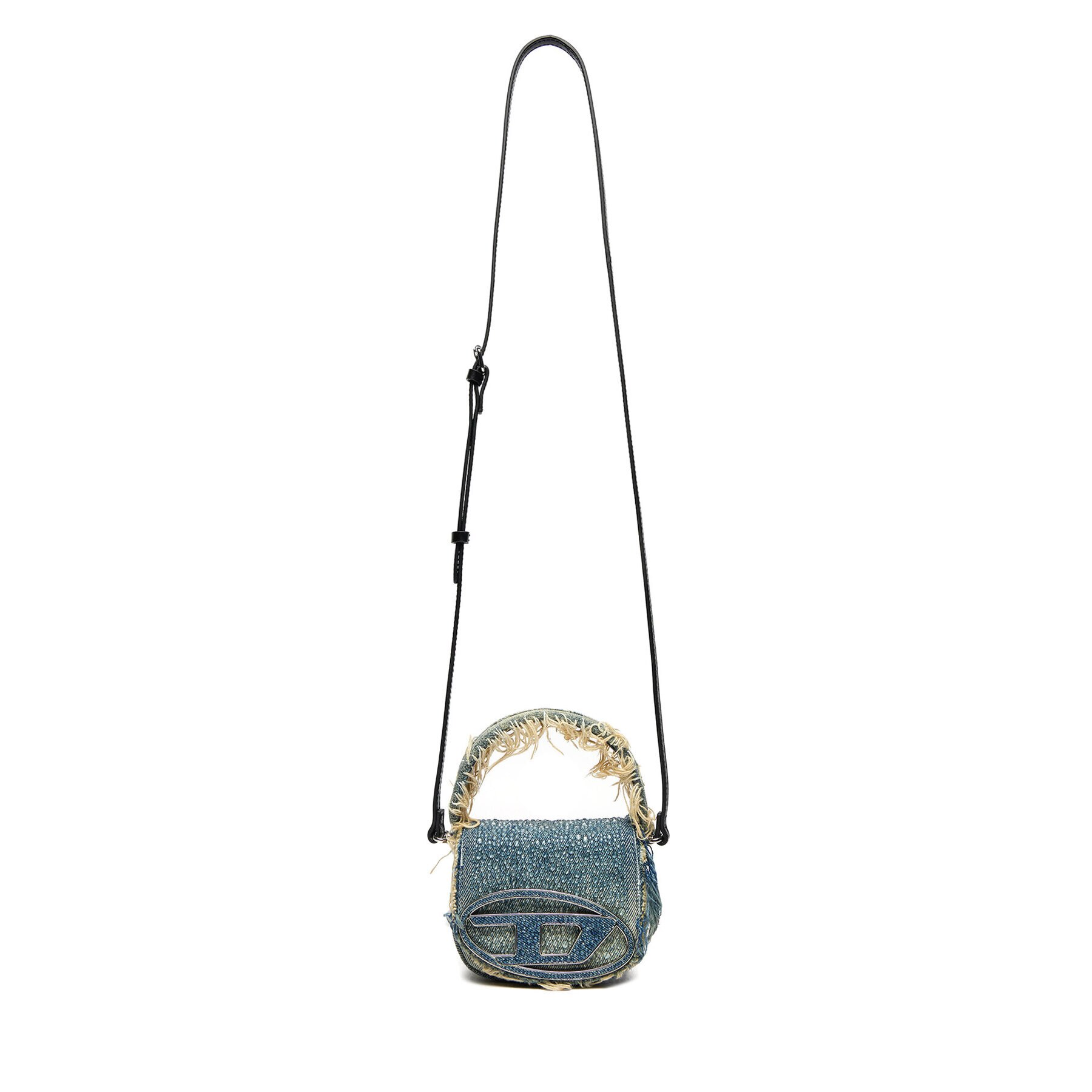 Geanta dama Diesel Medium Blue Denim 1DR XS-Iconic - eMAG.ro