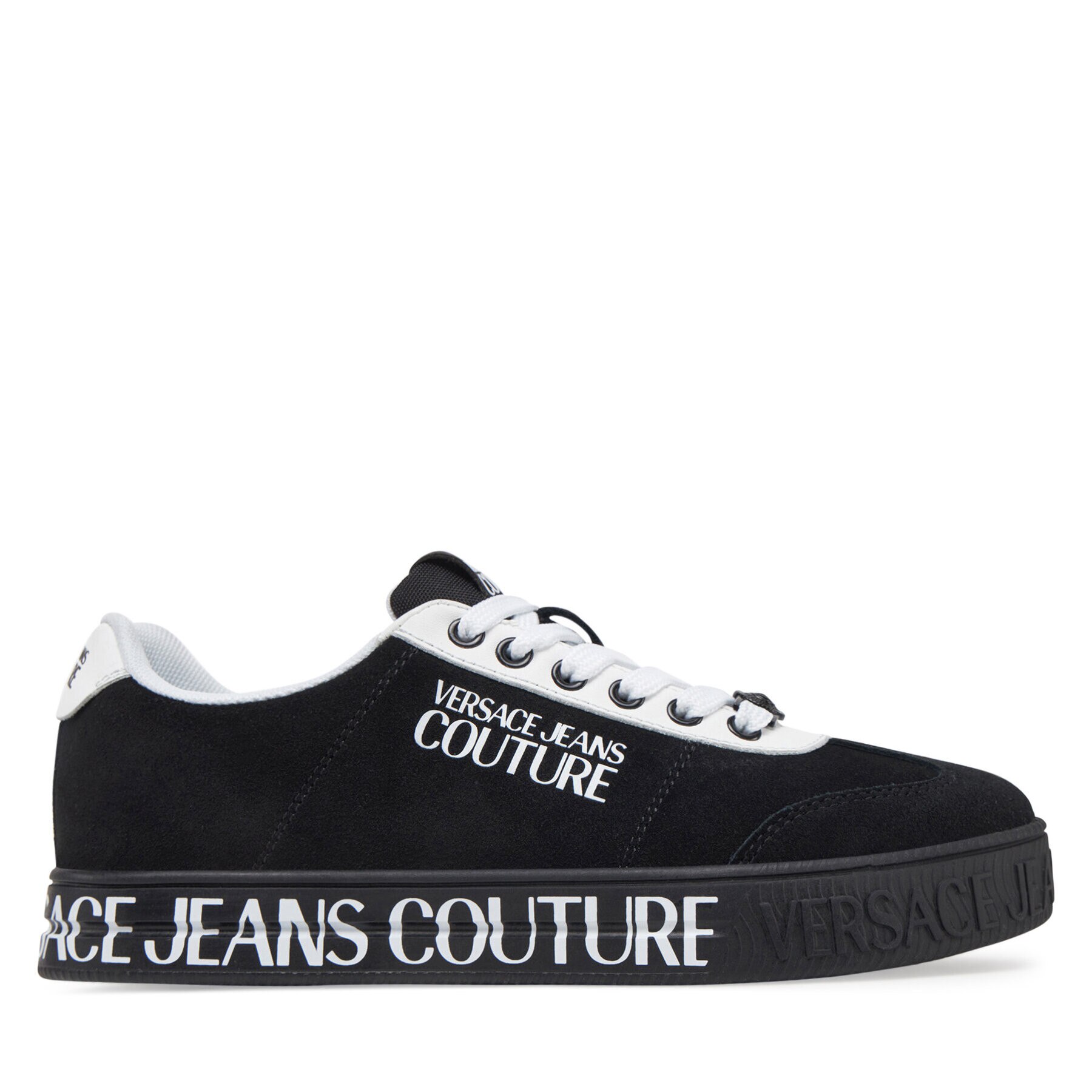 Tenisi dama Versace Jeans Couture 899 78VA3SK6, piele naturala, negru ...