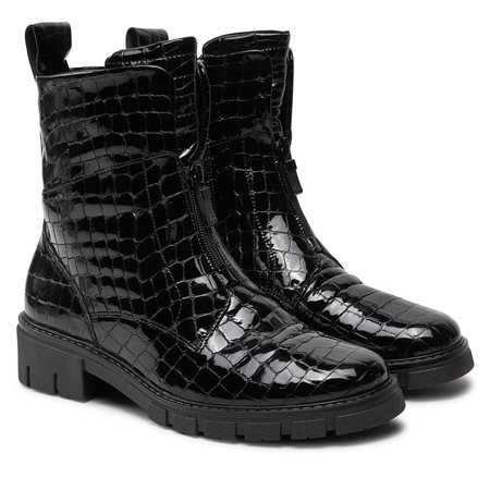 Botine dama 12-23130-17, Ara, Piele naturala, Negru, 36.5 EU - eMAG.ro