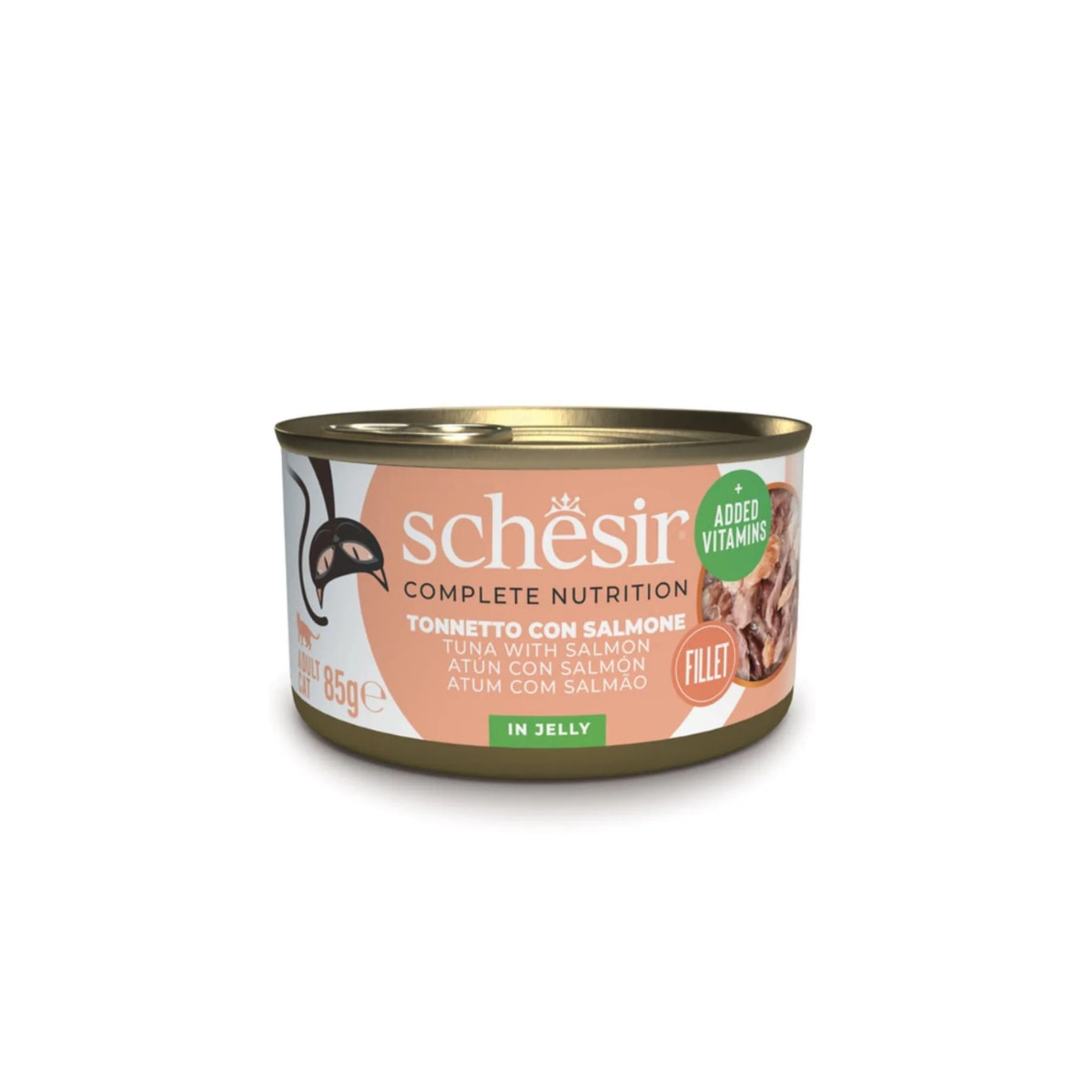 Conserva Ton si Somon, SCHESIR Complete nutrition hrana umeda pisici ...