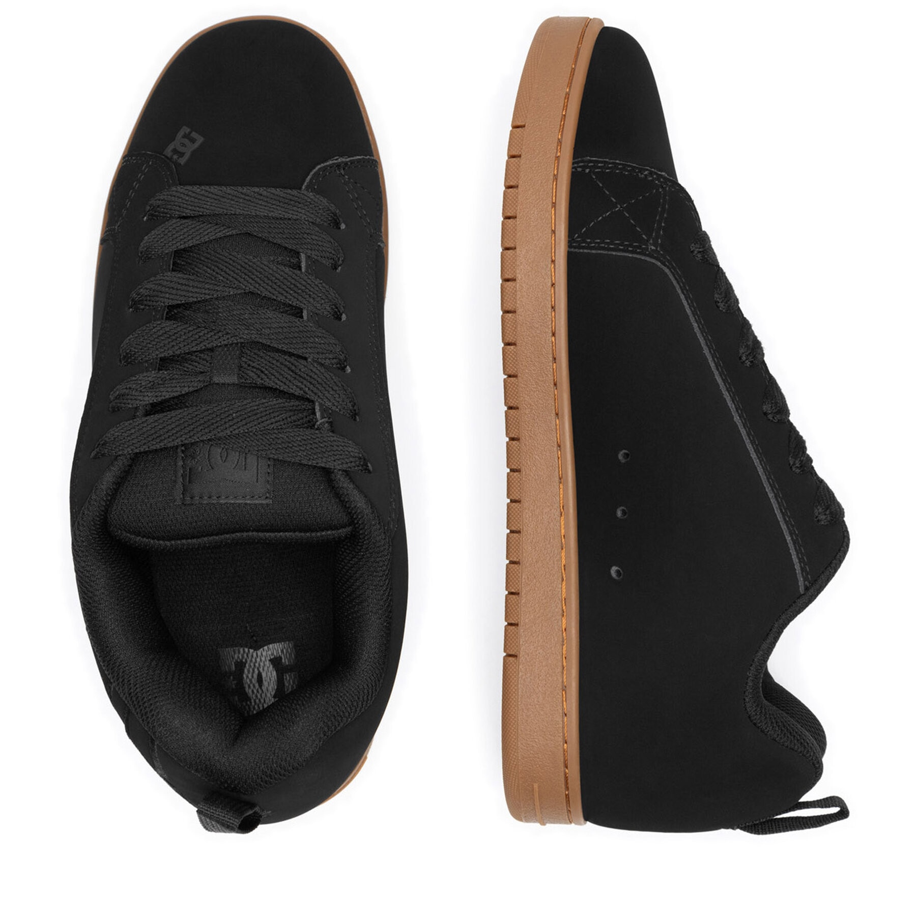 Tenisi barbati DC Shoes, model COURT GRAFFIK, piele naturala, negru, 42 ...