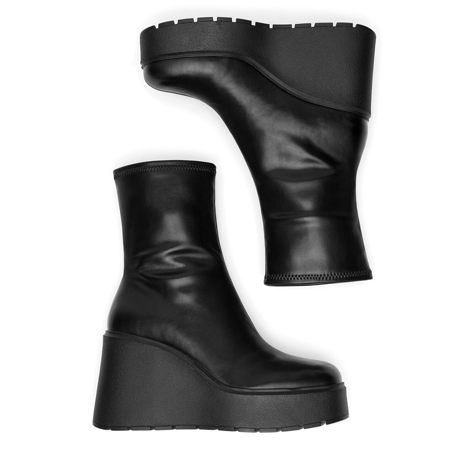 Botine dama DeeZee CEO-HY60195-1, negru, sintetic - eMAG.ro