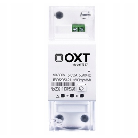 Contor Inteligent OXT 65A Lite 2P DIN WiFi, monitorizare 65A, port ...