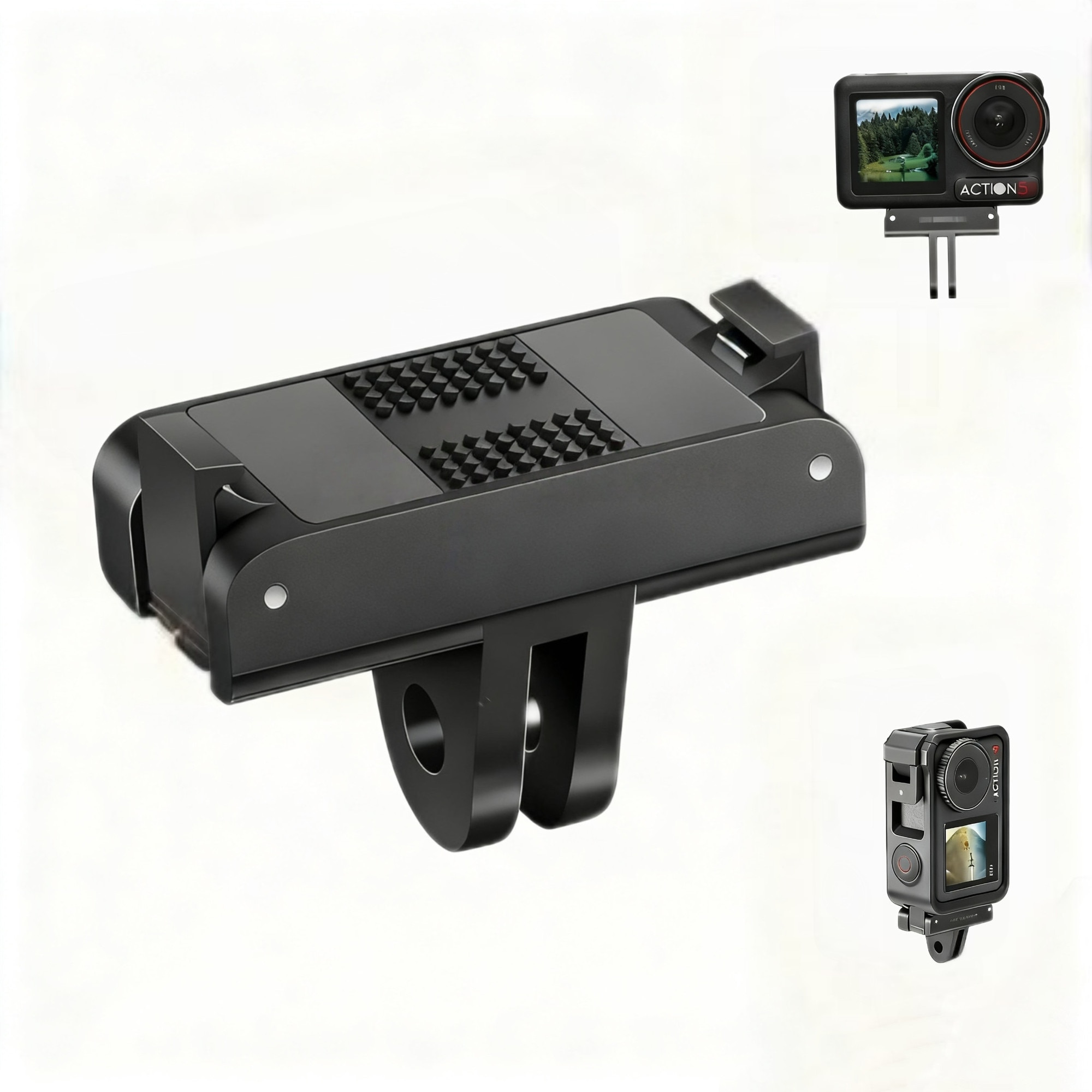 Gyors Mágneses Rögzítés DJI Osmo Action 5 Pro/4/3/360-hoz, Dupla Karmú ...