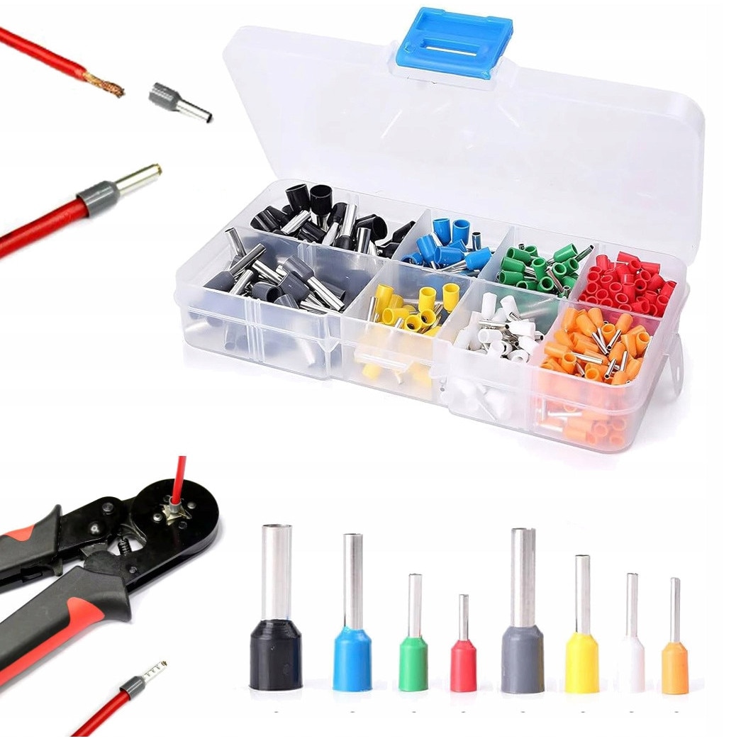 Set 400 conectori electrici, Pentru cabluri, Multicolor - eMAG.ro