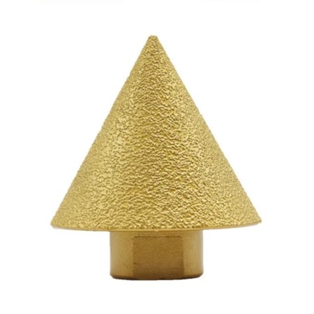 Burghiu Conic Diamantat M14 Metal Needs, Gaurire 0-50 mm pentru Gresie ...