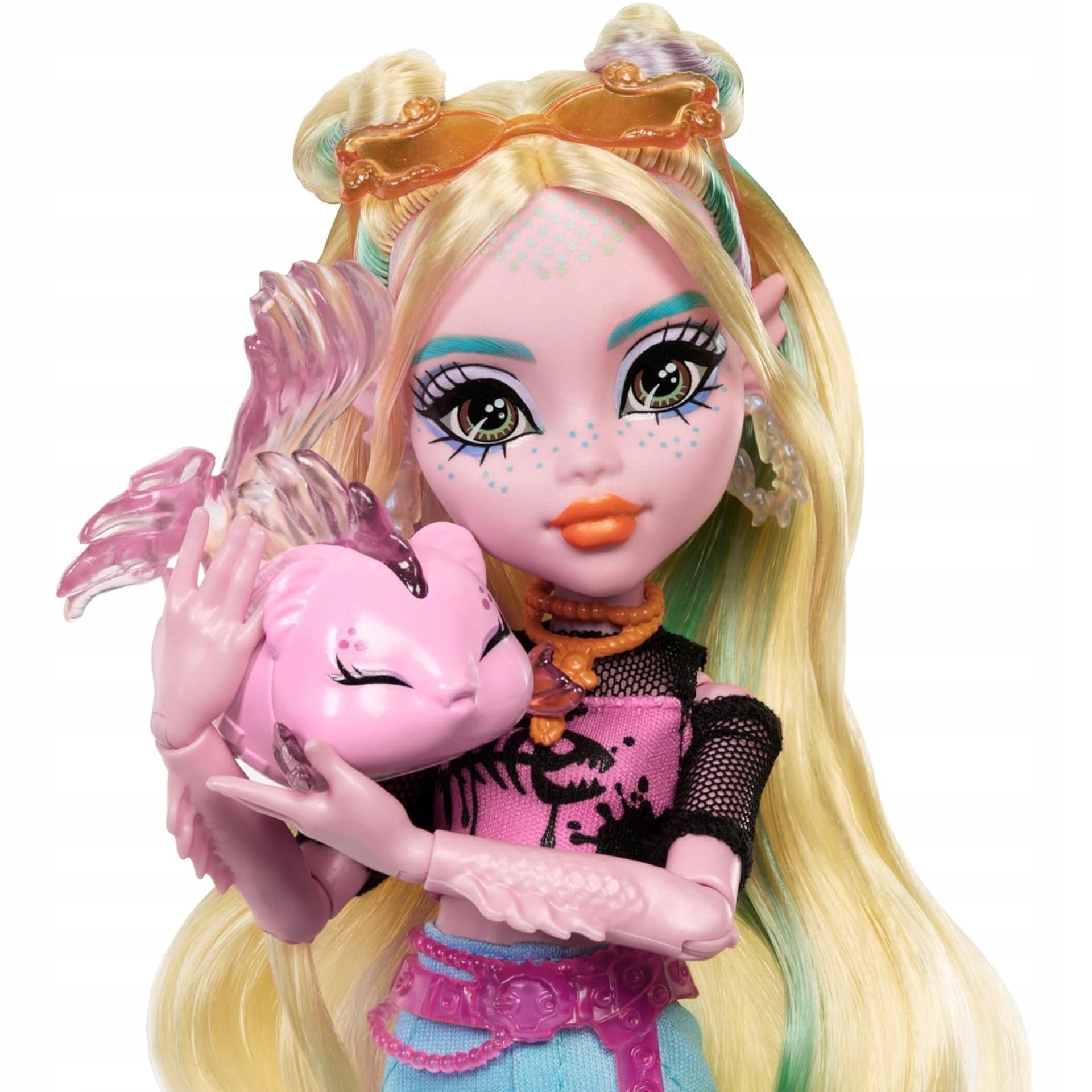 Papusa Monster High Lagoona Blue, de colectie, accesorii, 4 ani+ - eMAG.ro