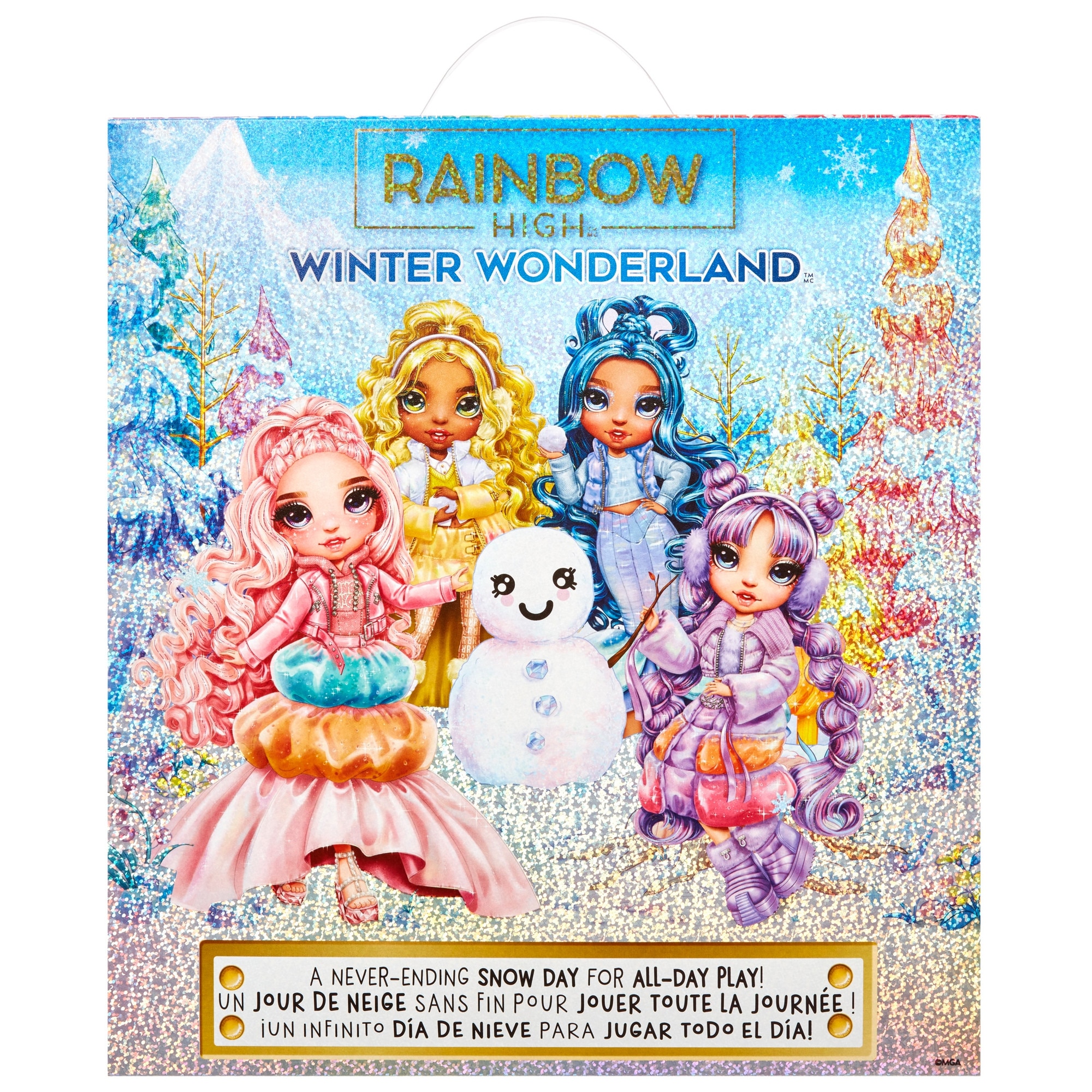 Papusa Rainbow High Winter Wonderland Bella Parker cu Accesorii - eMAG.ro