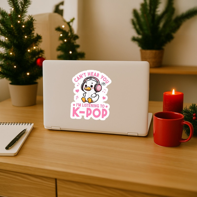 Sticker Huntrix K-Pop Hunters Demon Rata Draguta Ascult K-Pop ...