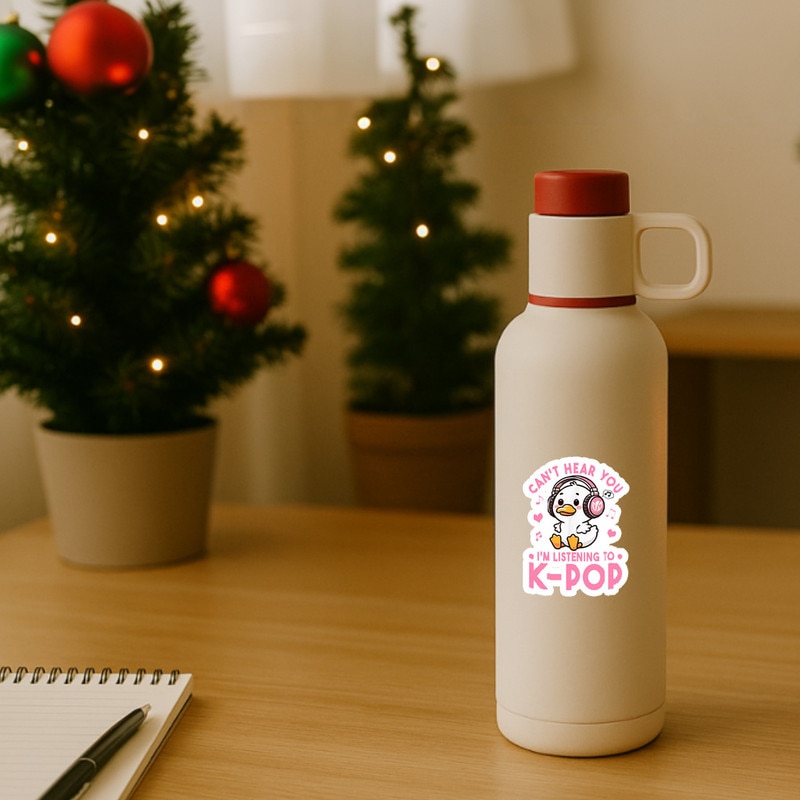 Sticker Huntrix K-Pop Hunters Demon Rata Draguta Ascult K-Pop ...