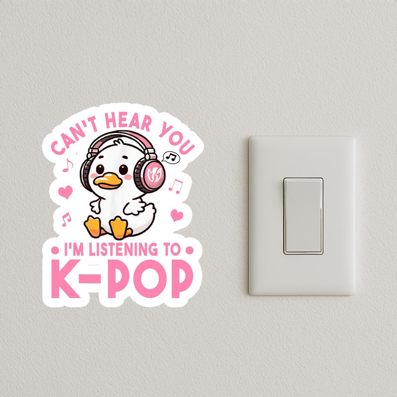 Sticker Huntrix K-Pop Hunters Demon Rata Draguta Ascult K-Pop ...