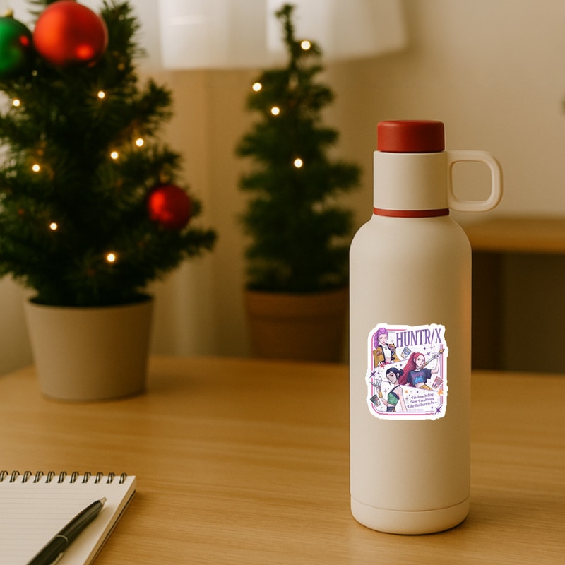 Sticker K-Pop Hunters Demon Huntrix Poster Cu Rumi Mira Zoey ...