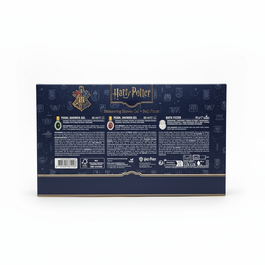 Set Cadou copii, Baie Harry Potter – Bath Gift Set, Gel de Dus Perlat ...
