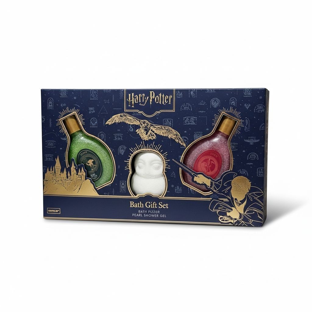 Set Cadou copii, Baie Harry Potter – Bath Gift Set, Gel de Dus Perlat ...