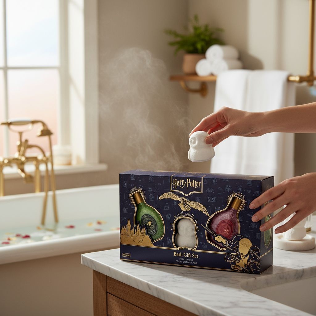 Set Cadou copii, Baie Harry Potter – Bath Gift Set, Gel de Dus Perlat ...