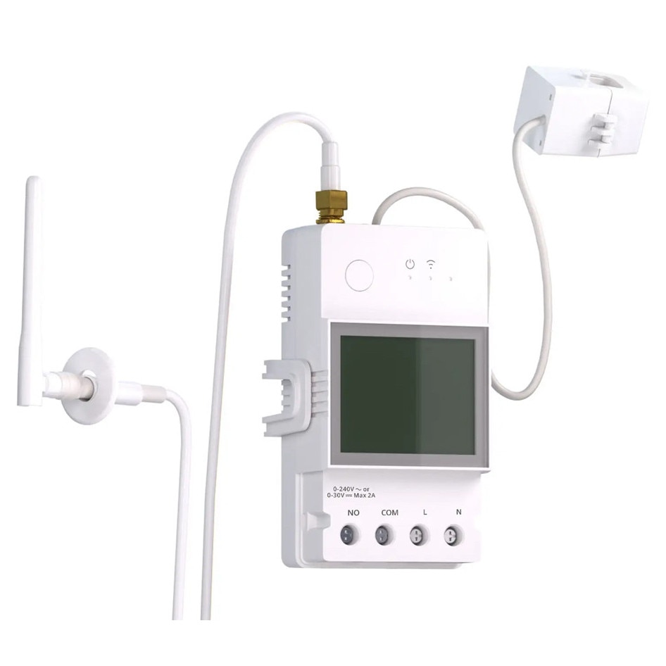 Contor inteligent de energie SONOFF, WiFi, 100A - eMAG.ro