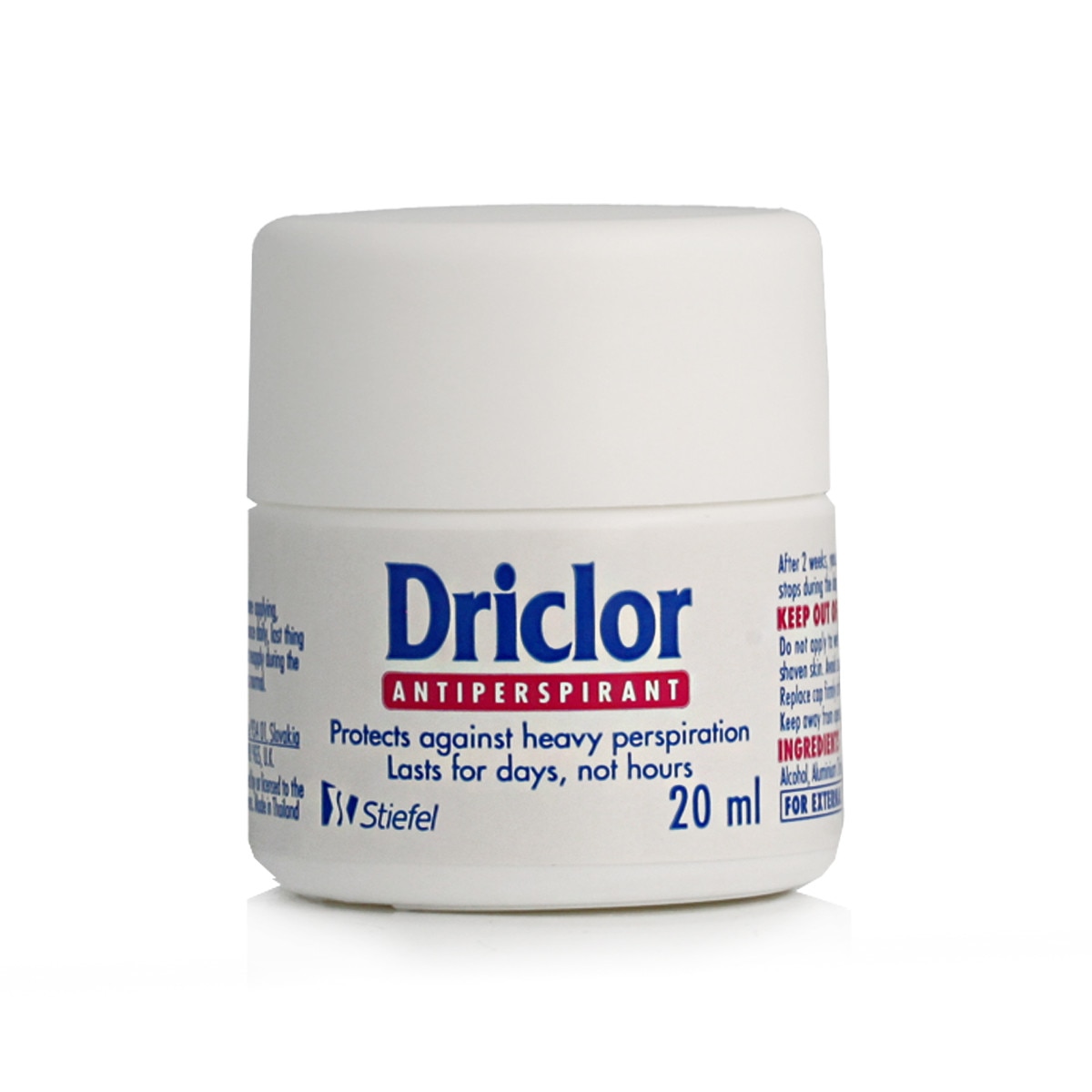 Antiperspirant Driclor roll-on, 20ml - eMAG.ro