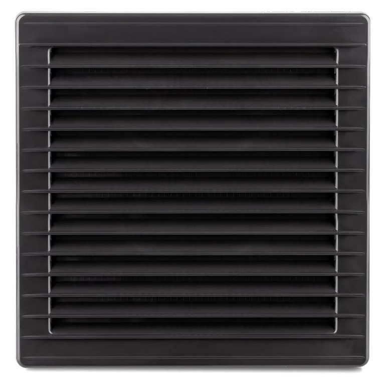 Grilaj ventilatie AIR ROXY, 170x170mm, FI 120, grafit, cu plasa ...