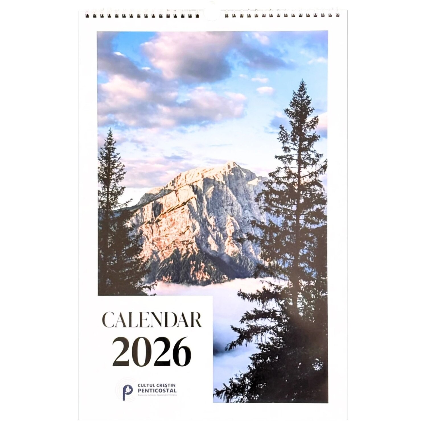 Calendar 2026, Editura Isaharus, cu spirala, versete biblice, A3 ...