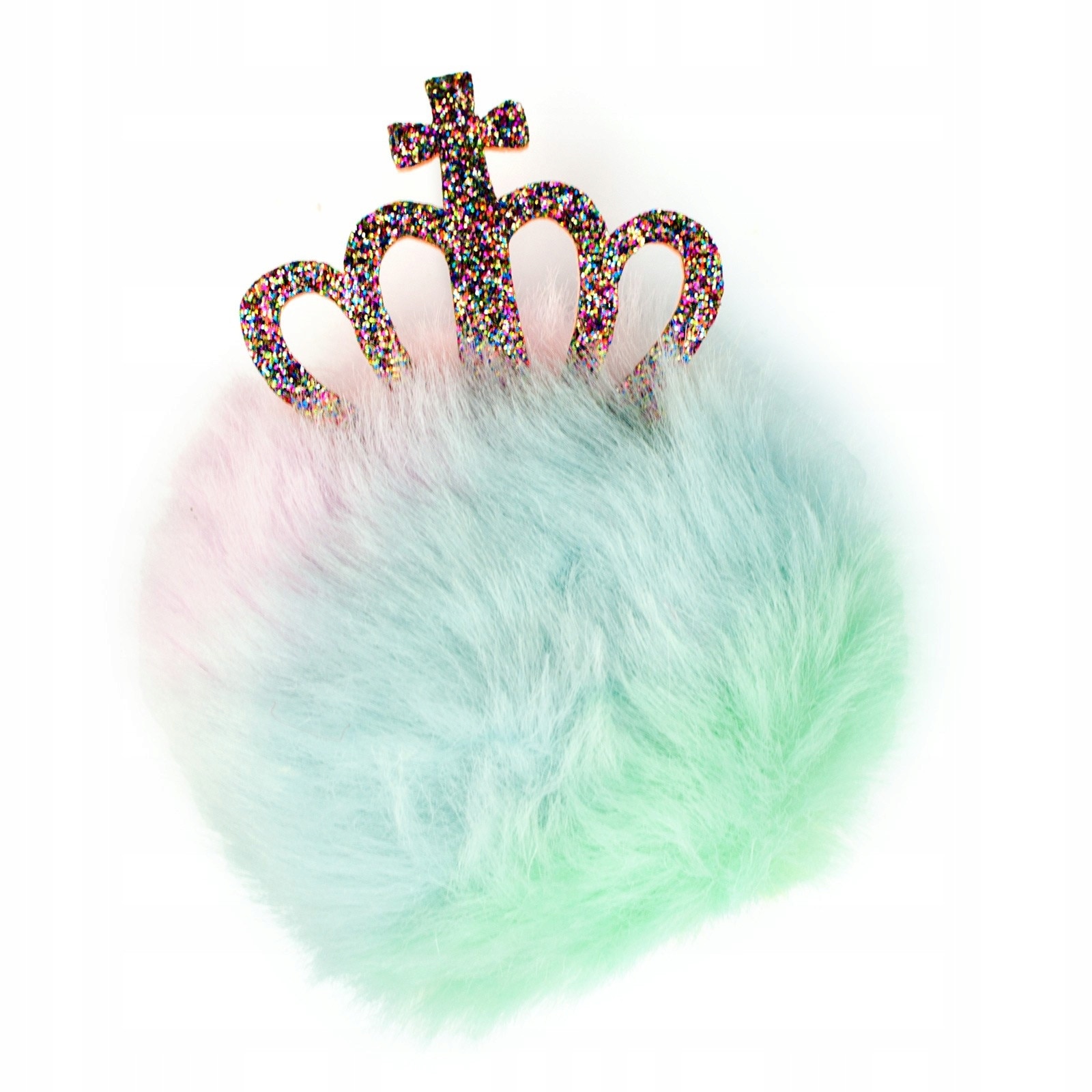 Gumita Par Eleganta Coronita Stralucitoare cu Pompon Pufos - eMAG.ro