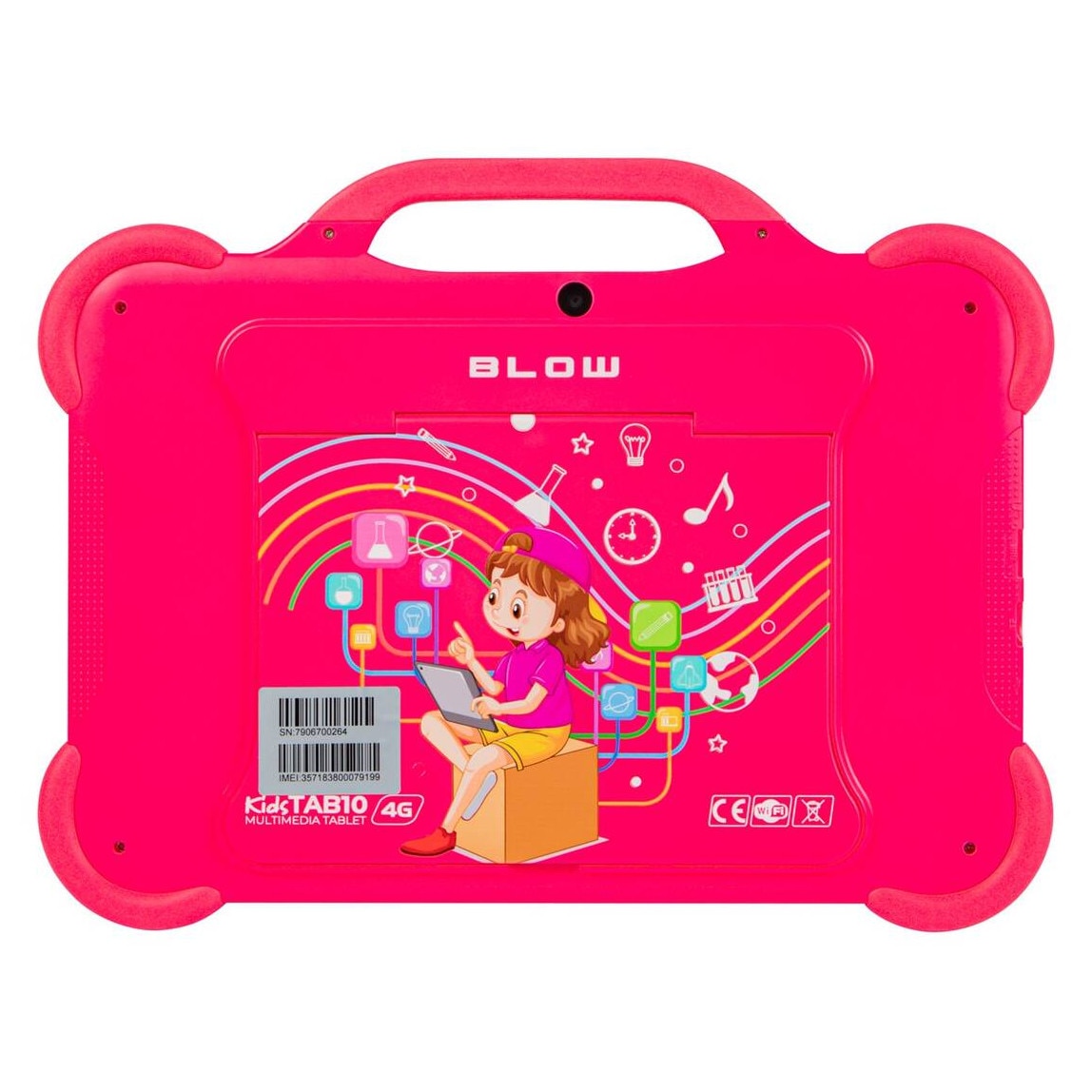 Tableta Kids TAB 10 4G Blow 4GB 64GB + Case Roz - eMAG.ro
