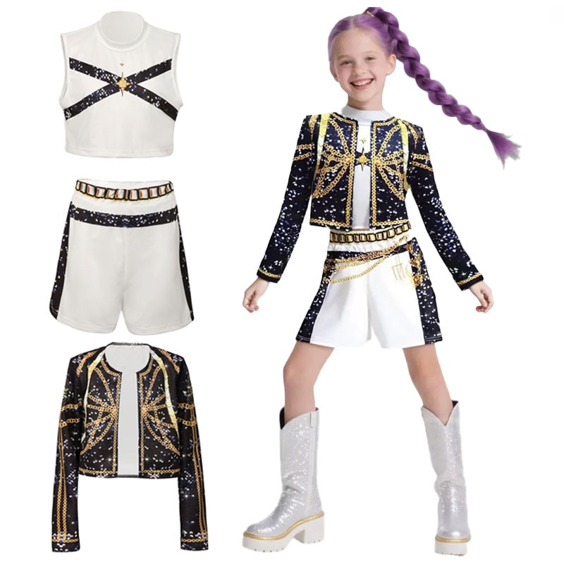 Costum cosplay K-Pop Devil Hunter, Rumi, 100cm - eMAG.ro