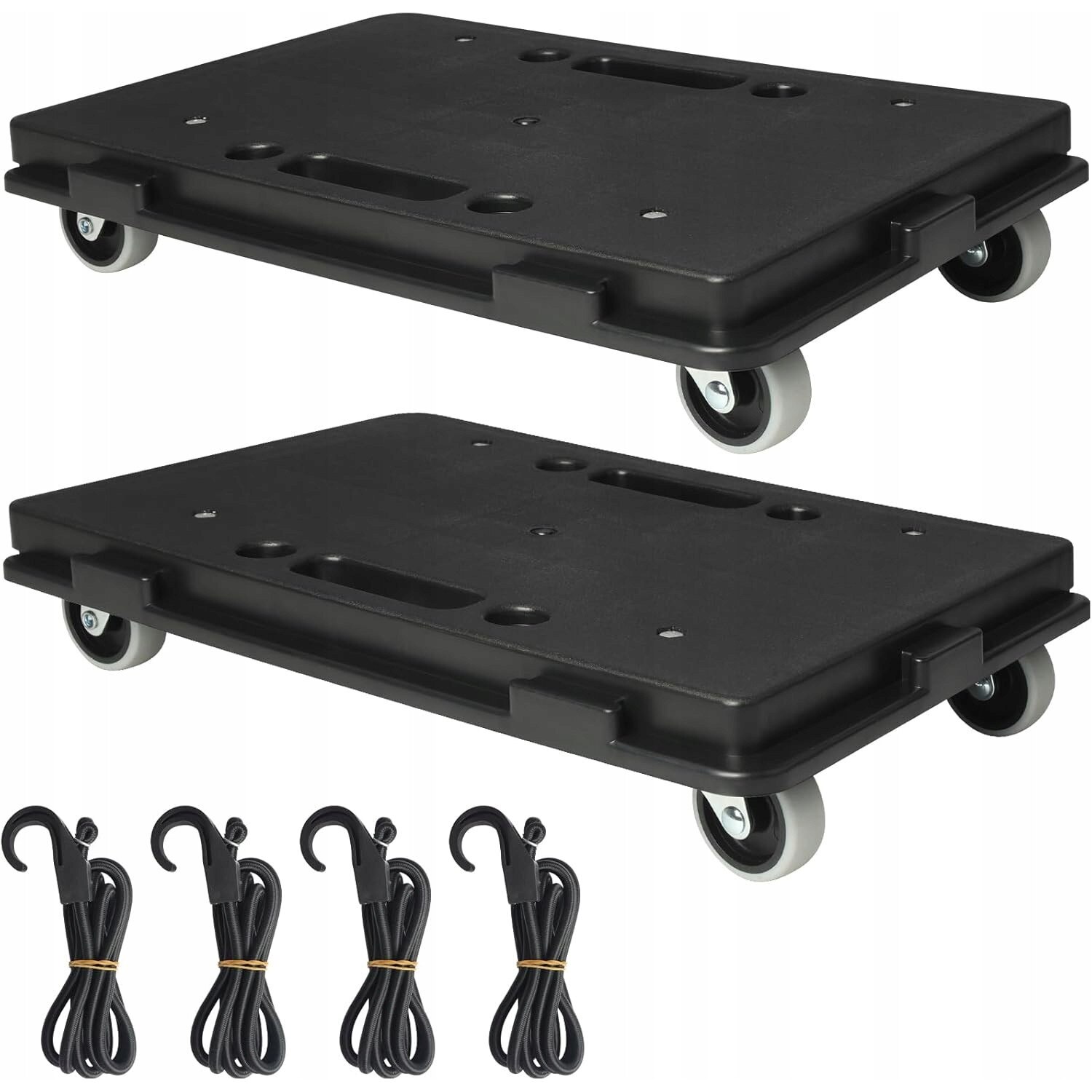 Set 2 Role Transport Mobilier, Capacitate 200 kg, Roti Pivotante 360 ...