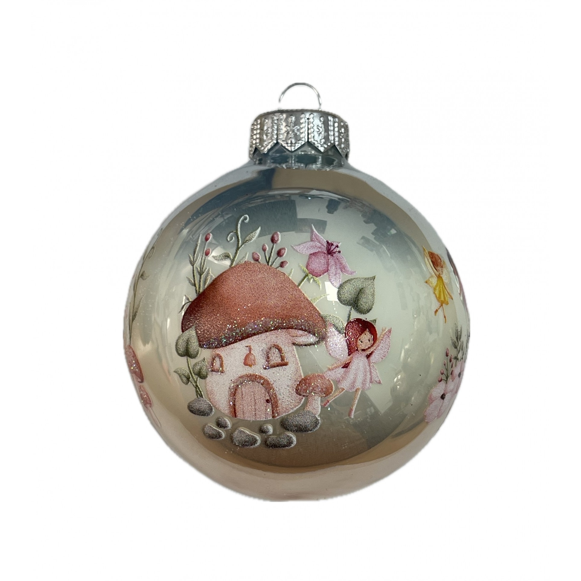 Locuitorii Pădurii Fermecate - Glob de sticlă (8 cm) - eMAG.ro