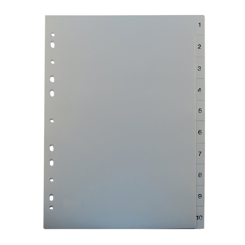Separatoare Noki, din plastic, cu index 1-10 - eMAG.ro