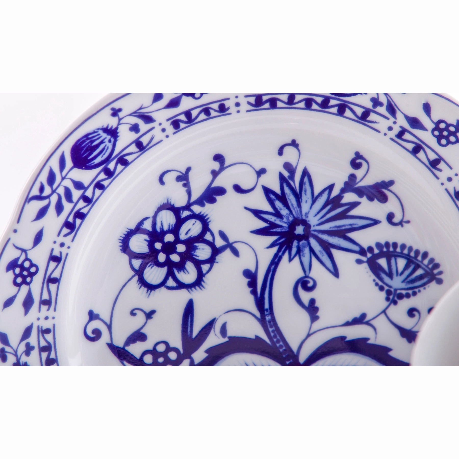 Комплект за кафе KAHLA, Onion Pattern, 18 части, 6 души, порцелан, бял ...