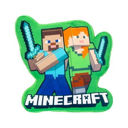 Perna 3D, Minecraft, verde, 40 cm - eMAG.ro