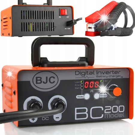 Redresor auto BJC BC-200 cu functie de incarcare si pornire, 200A, 12V ...