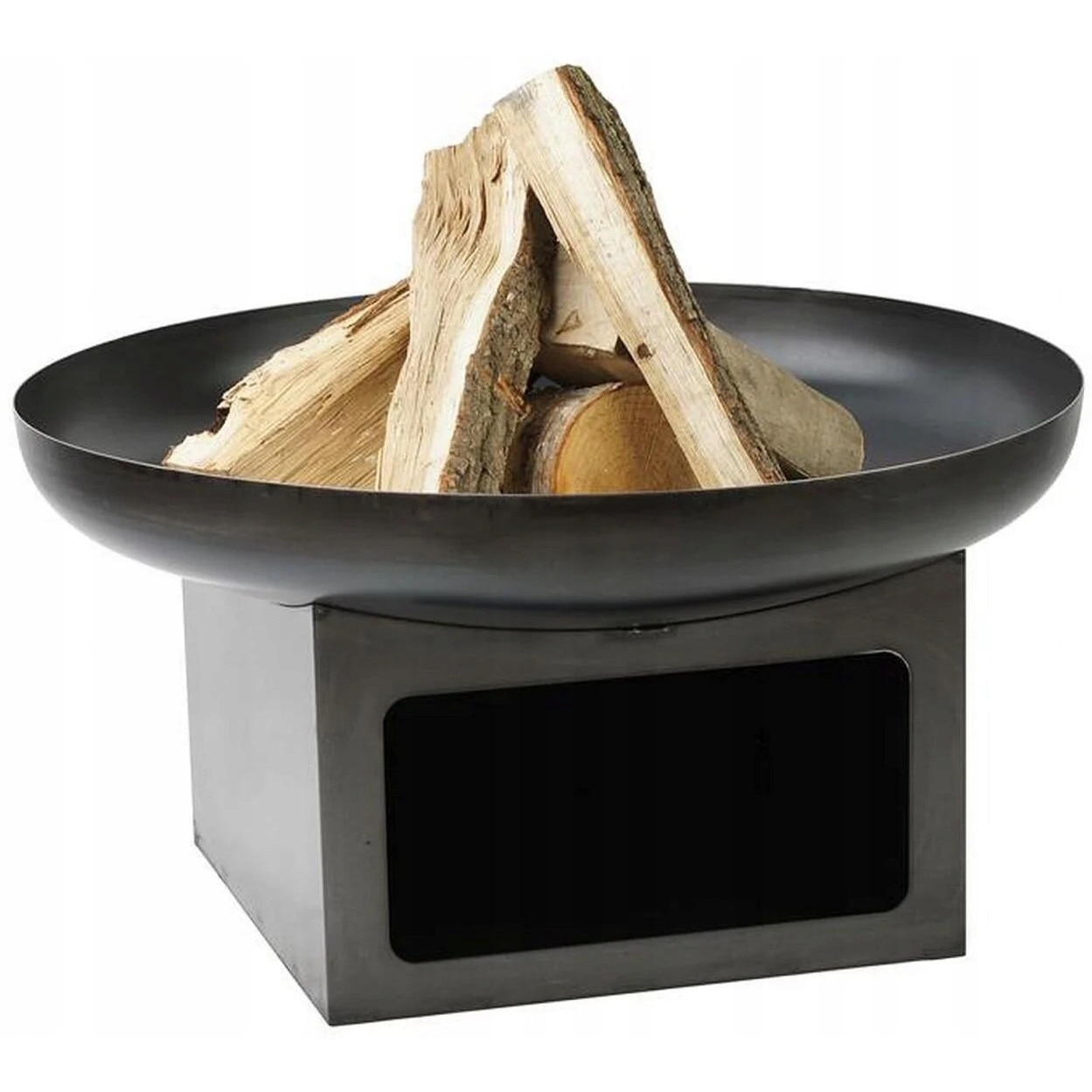 Focar gradina Pan 12, 60cm, otel, negru - eMAG.ro