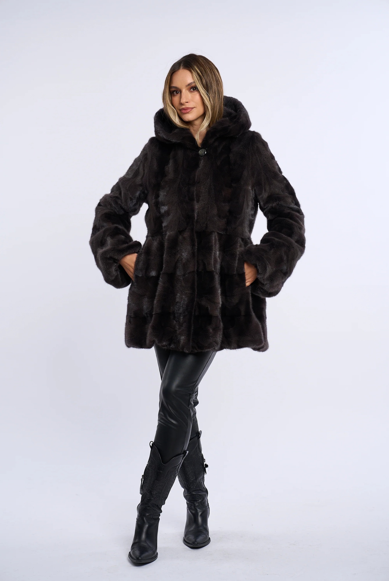 Haina blana de vulpe arctica Imperiala - eMAG.ro