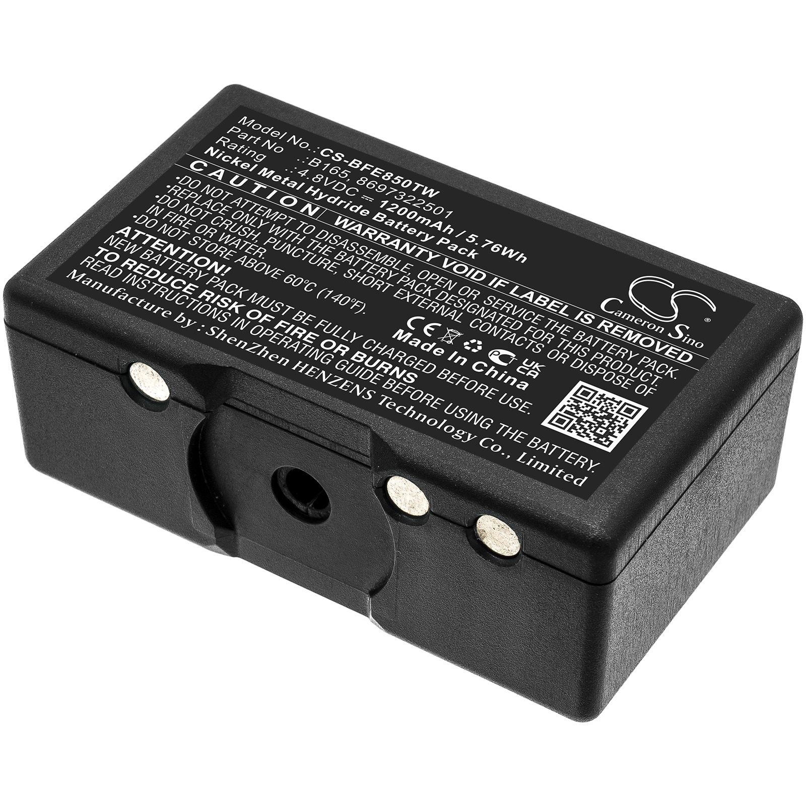 Baterie TECHTEK CS-BFE850TW Ni-MH 1200mAh - eMAG.ro