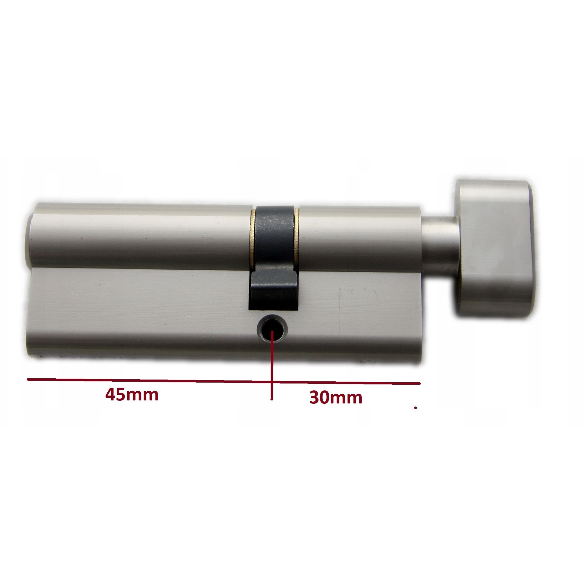 Set 2 cilindri Gerda H Plus, nichel, 30x45mm și 30Gx45mm - eMAG.ro