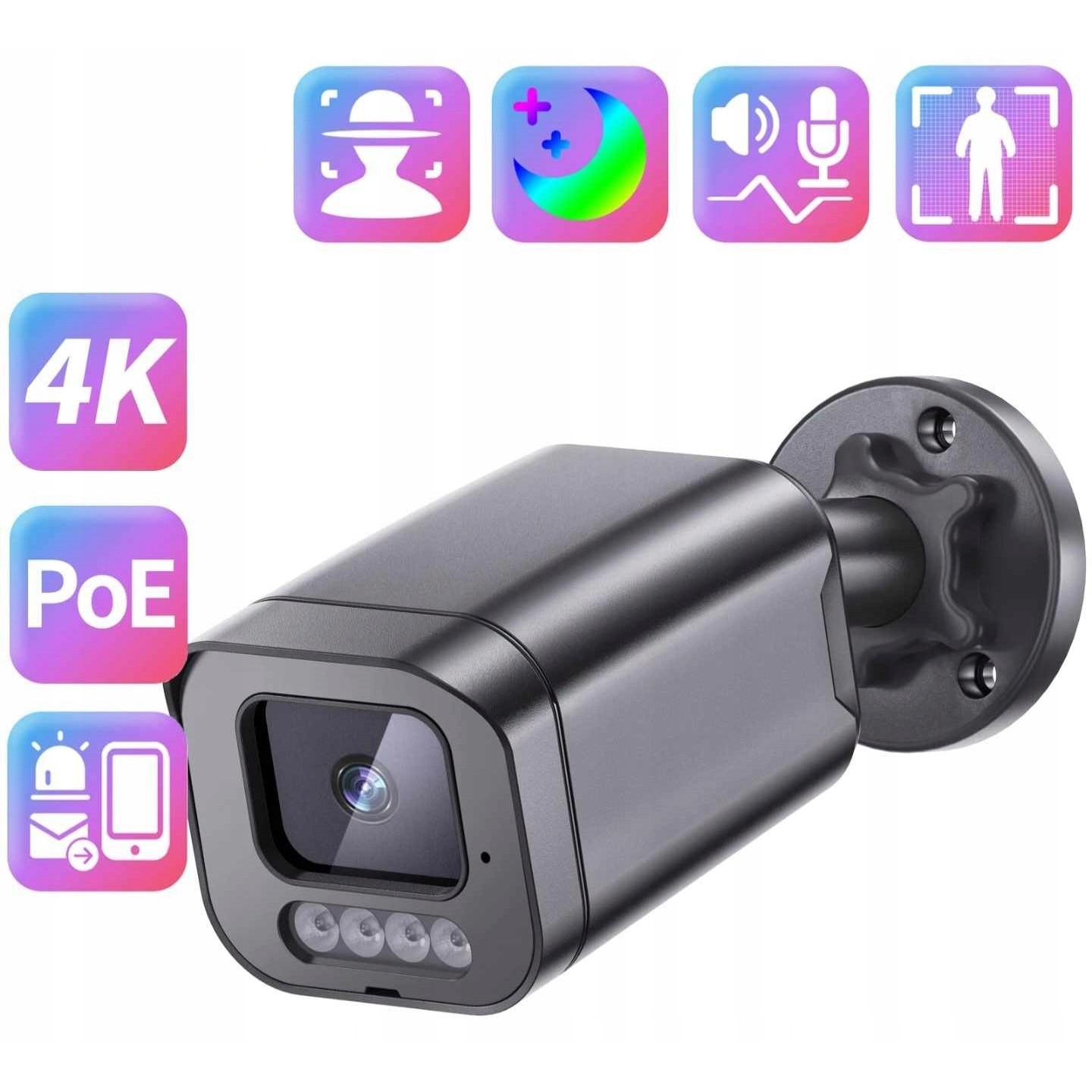 Cameră de supraveghere exterior, G-VISION, 8MPX, obiectiv 2.8mm ...