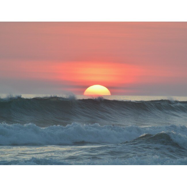 Se apune soarele - Tablou Canvas - 45x60 cm - eMAG.ro