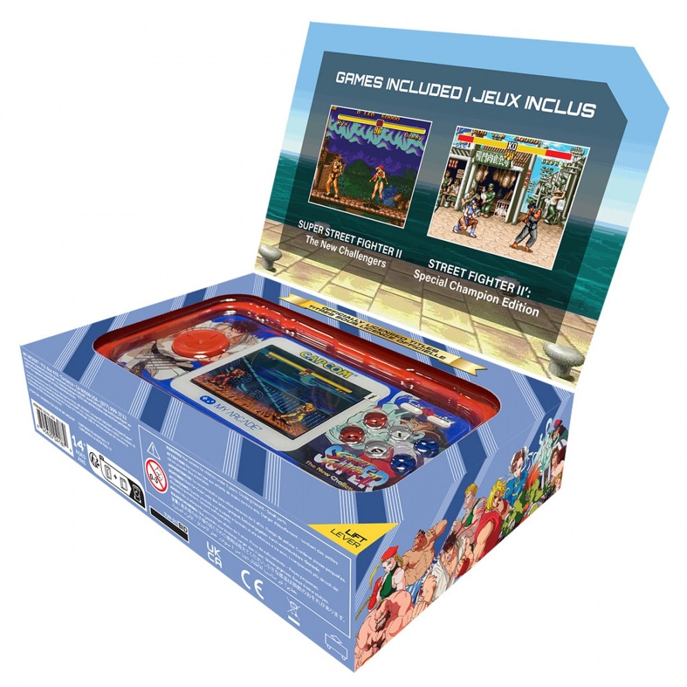 Mini consola de buzunar Super Street Fighter™ MyArcade, Pocket Player ...