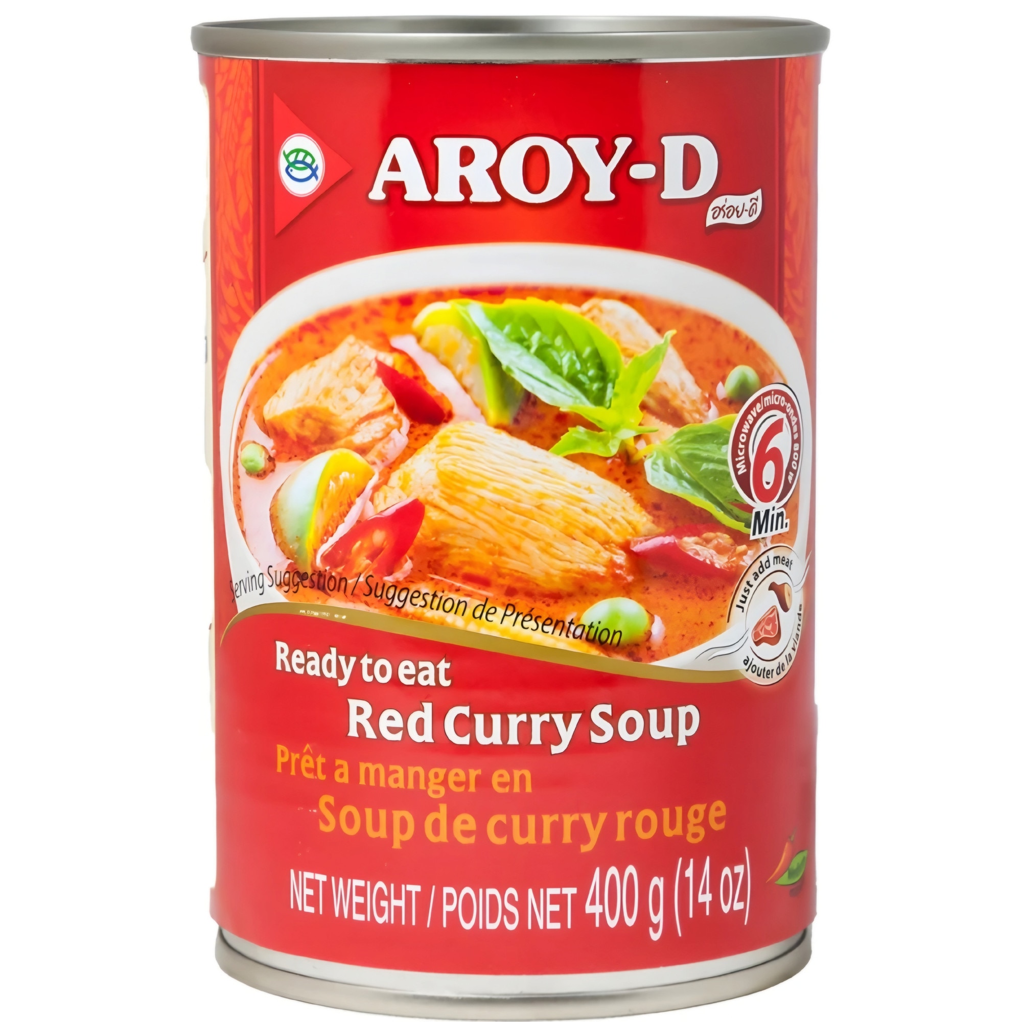 Supa de curry rosu 400ml - eMAG.ro