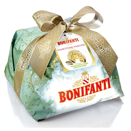 Cozonac (Panettone) Bonifanti, cu crema de fistic, 750g - eMAG.ro