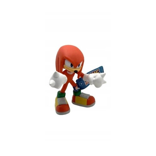 Figurina Sonic The Hedgehog, Nuckles, PVC, 10cm - eMAG.ro