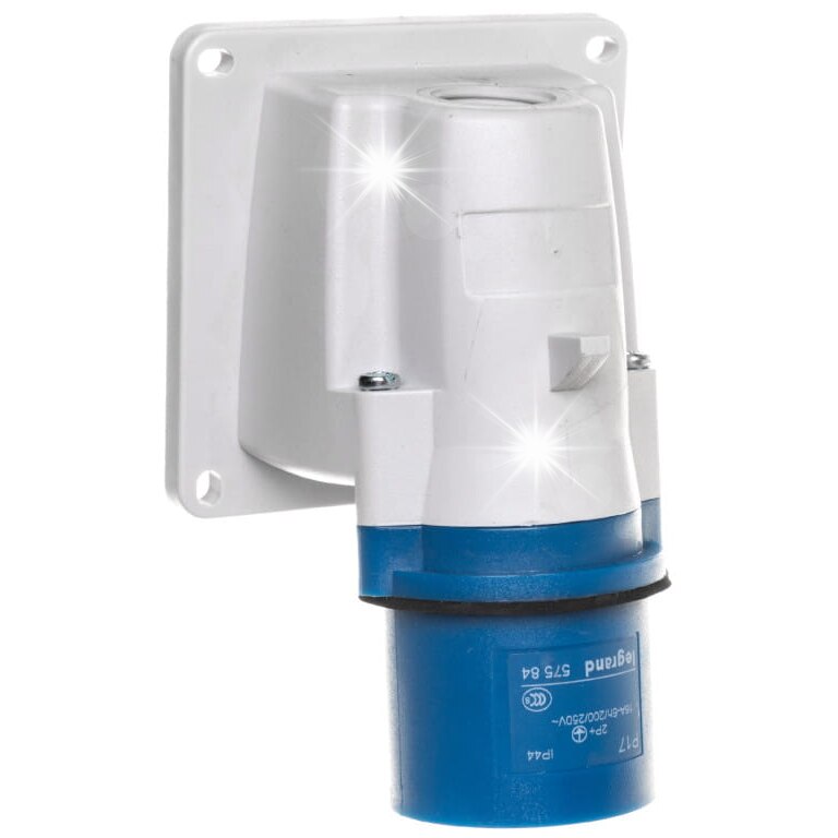 Priza 3P 16A 230V IP44 Legrand, albastra - eMAG.ro