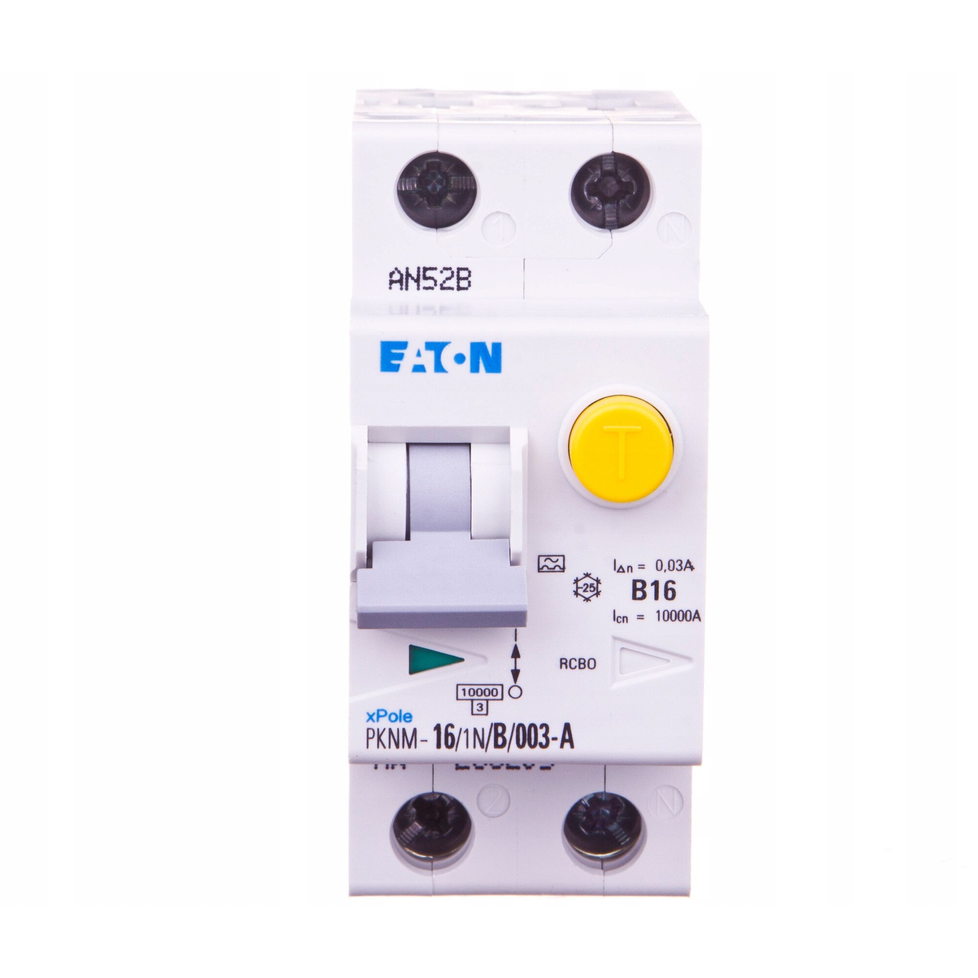 Dispozitiv de protectie diferentiala 2P 16A 0,03A tip A, 230V, 2 module ...