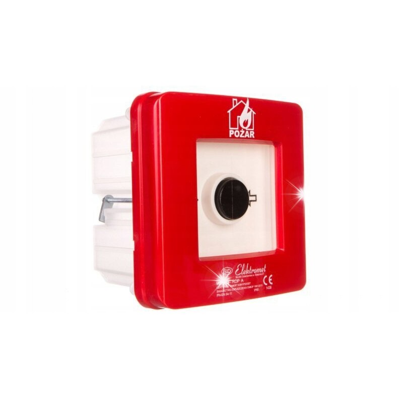 Alarma de incendiu manuala ROP A 921550, rosie, IP65, 1 secunda, set ...
